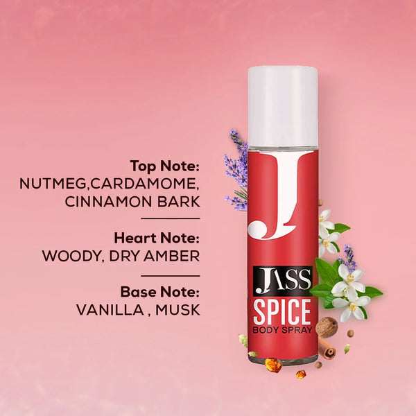 Jass Spice Body Spray 135ml | Bold Spicy Fragrance